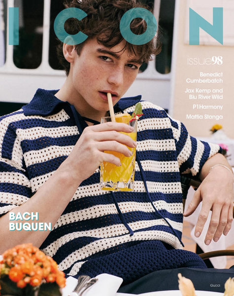 BACH BUQUEN Icon Magazine Italia #98 July 2025 BRAND NEW