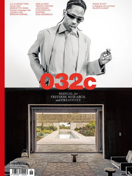 TRAVIS SCOTT 032C Magazine #46 Winter 2024 Brand New