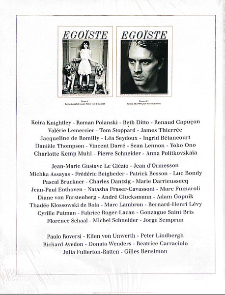 EGOISTE Magazine #16 KEIRA KNIGHTLEY James Thierrée BRAND NEW Sealed V