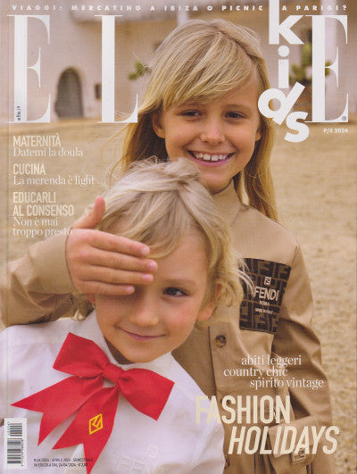 ELLE KIDS Junior Bambini Children Enfant Ninos Fashion Magazine Summer