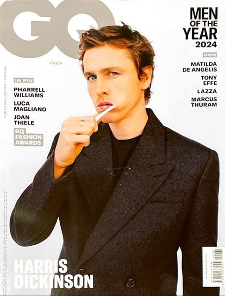 HARRIS DICKINSON Gq Magazine Italia December 2024 Marcus Thuram BRAND