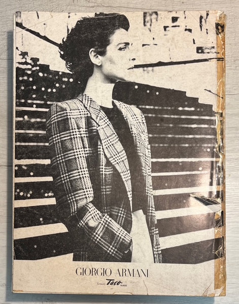 VOGUE Magazine Italia March 1985 SUSIE BICK Rachel Riley CHRISTINE BOL