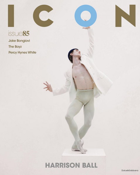 ICON Magazine #85 October 2023 HARRISON BALL Percy Hynes White JAKE BO