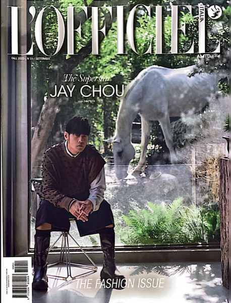 L'OFFICIEL ITALIA Magazine Fall 2023 JAY CHOU Juwon Lee EMMA CORRIN Br