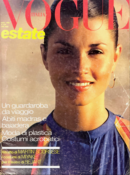 VOGUE Magazine Italia May 1980 MARCIE HUNT Dalma Callado KRISTIAN ALFO