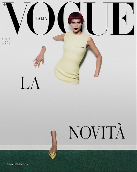 VOGUE Magazine Italia September 2023 ANGELINA KENDALL Devon Aoki NEW