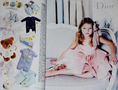 ELLE KIDS Junior Bambini Children Enfant Ninos Fashion Magazine April