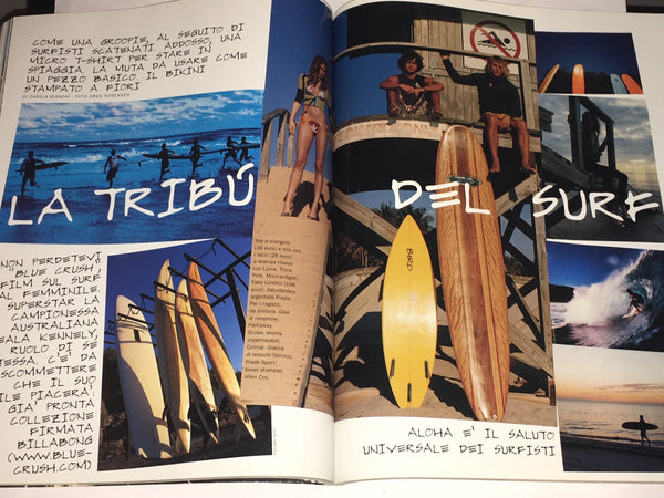 ELLE Italia Magazine July 2003 VIVIEN SOLARI Fernanda Tavares GREG SOR