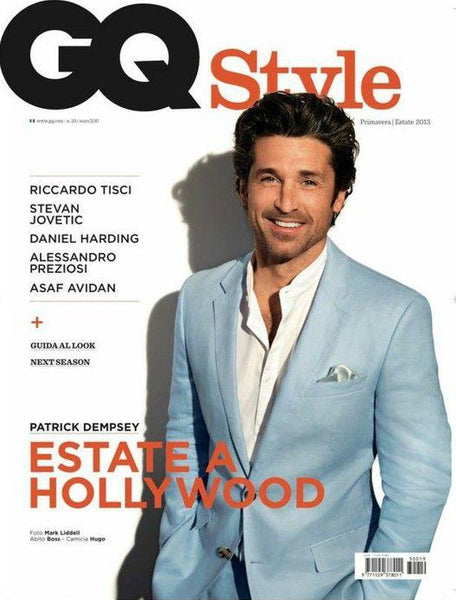 GQ Style Magazine Italia 2013 PATRICK DEMPSEY Riccardo Tisci ASAF AVID