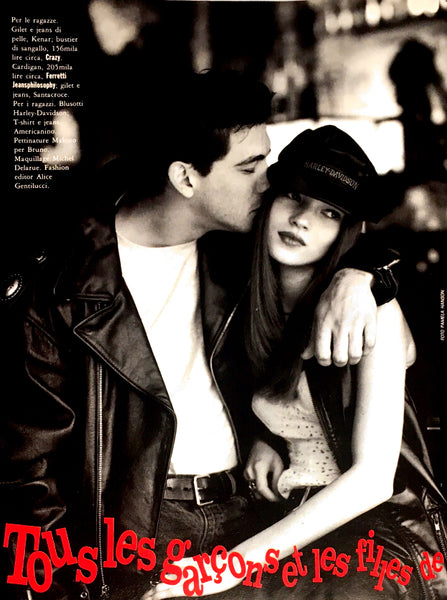 GLAMOUR Magazine Italia May 1992 KATE MOSS Patricia Velasquez PATRICIA