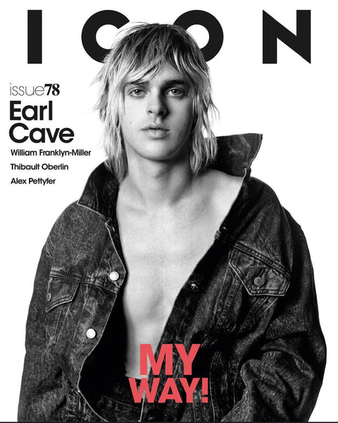ICON Magazine #78 December 2022 EARL CAVE Curtis Kulig ALEX PETTYFER