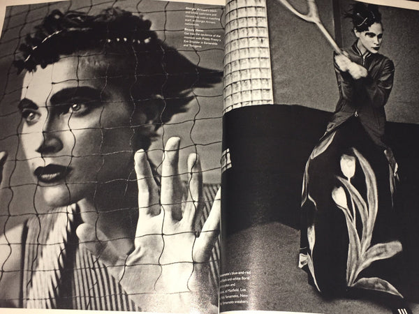 W Magazine October 2001 GISELE BUNDCHEN Vivien Solari ERIN WASSON Brad