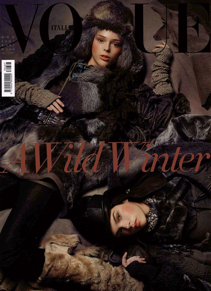 VOGUE Magazine Italia November 2007 MEGHAN COLLISON Coco Rocha ROSARIO