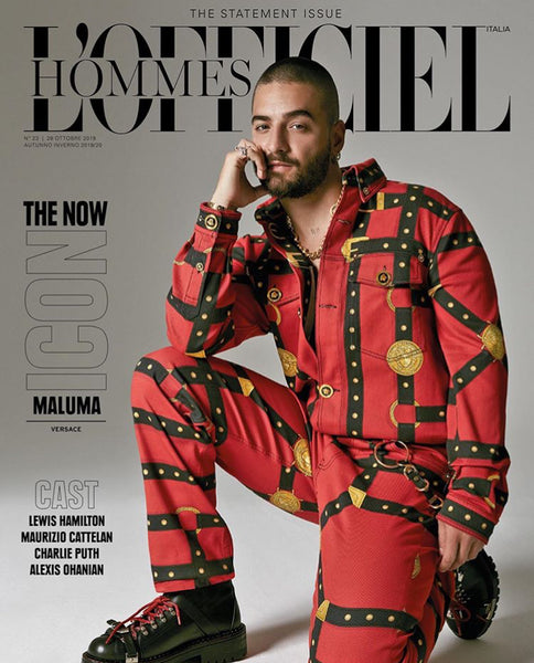 L'OFFICIEL HOMMES ITALIA #23 Magazine Fall 2019 MALUMA Charlie Puth CA