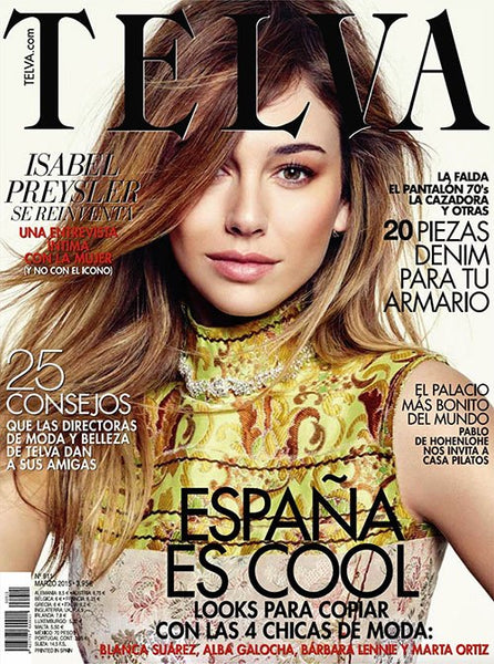 TELVA Magazine March 2015 BLANCA SUAREZ Marta Ortiz TOSCA DEKKER Alba