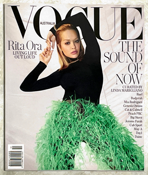 VOGUE Magazine Australia October 2021 RITA ORA Achenrin Madit RUEL Pal