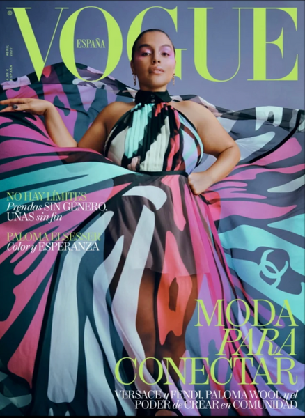 VOGUE Spain Magazine April 2022 PALOMA ELSESSER Arizona Muse NOUR RIZK