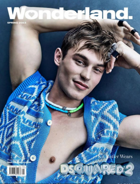 Wonderland Magazine Spring 2023 KIT BUTLER Leo Suter DEVA CASSEL Chase