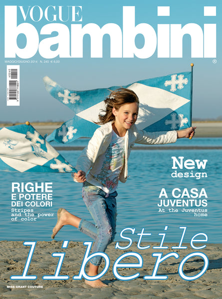 VOGUE BAMBINI Kids Children Enfant Fashion ITALIA Magazine May 2014