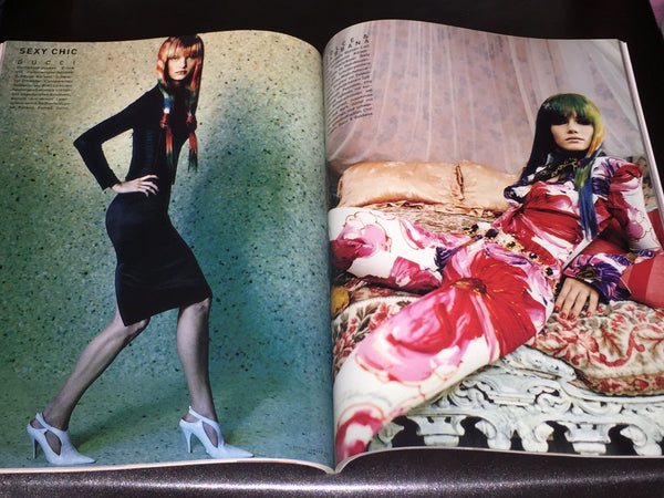 VOGUE Germany Magazine January 2001 ERIN O'CONNOR Mini Anden COLETTE P