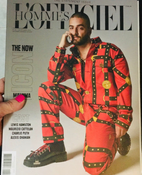 L'OFFICIEL HOMMES ITALIA #23 Magazine Fall 2019 MALUMA Charlie Puth CA