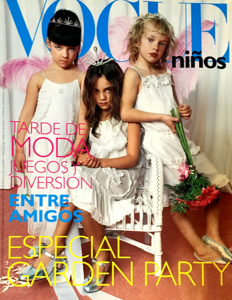 VOGUE Ninos SPAIN BAMBINI Kids Children Magazine 2004