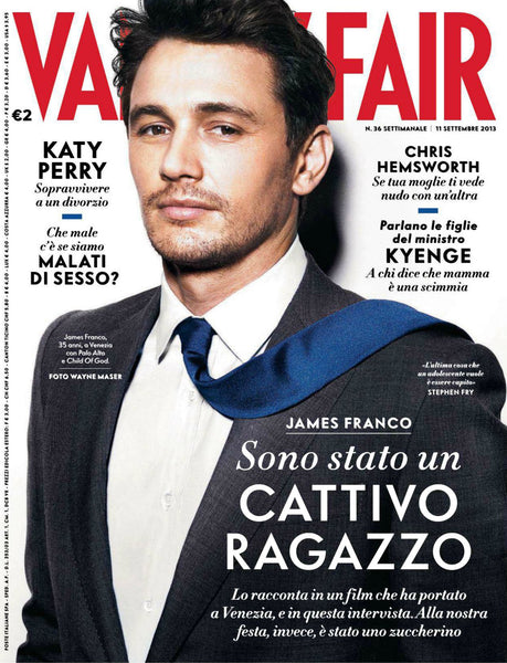 VANITY FAIR Magazine Italy 2013 JAMES FRANCO Katy Perry CHRIS HEMSWORT