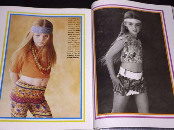 VOGUE BAMBINI Kids Children Enfant Fashion ITALIA Magazine January 199