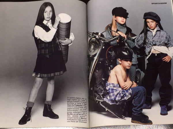 VOGUE BAMBINI Kids Children Enfant Fashion ITALIA Magazine September 1