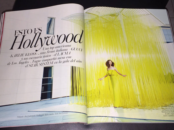 VOGUE Magazine Spain 2013 KARLIE KLOSS Hilary Rhoda JOURDAN DUNN Carla